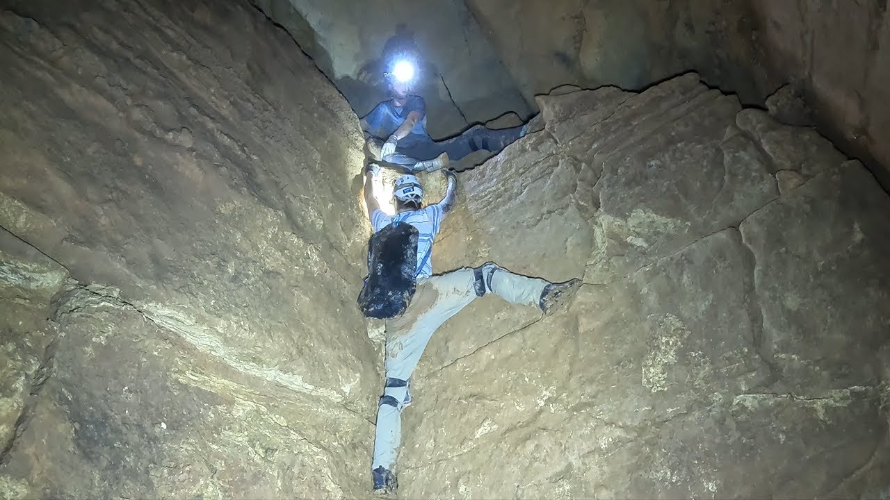 I Almost Fell Off a 60-Foot Cliff Inside a Cave