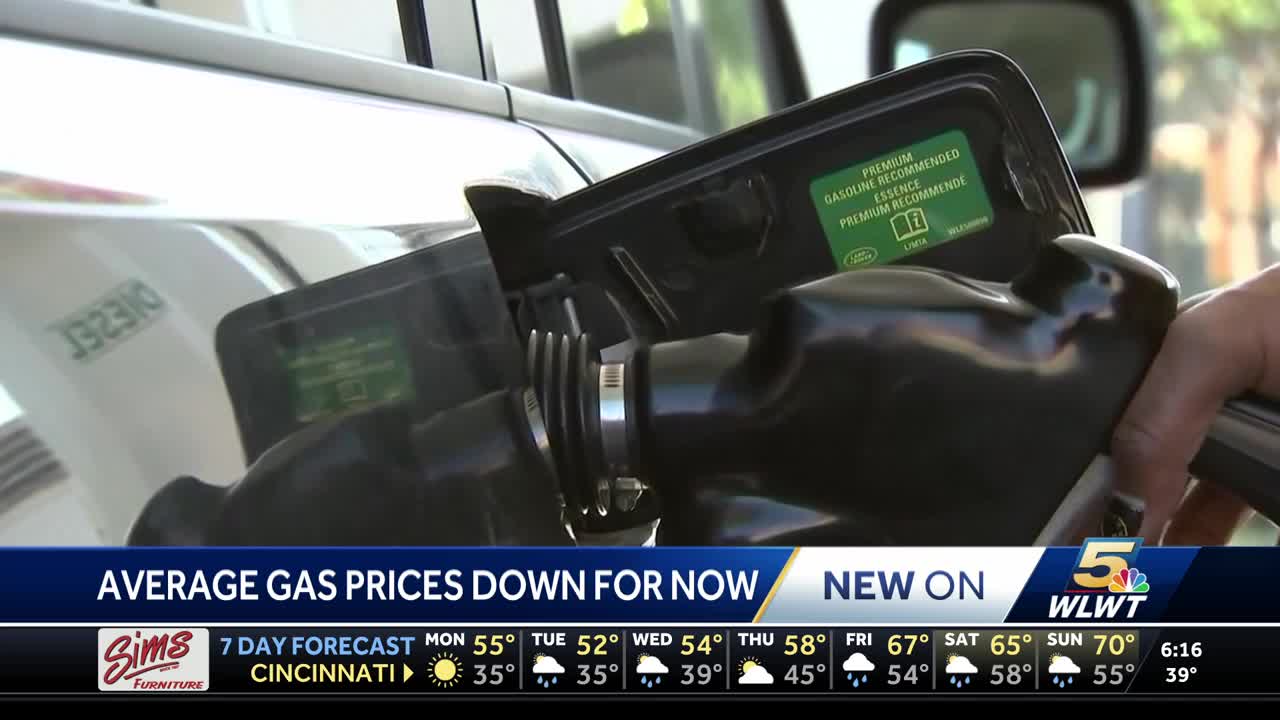 AAA: National average gas prices down slightly. Here's where they stand across the tri-state