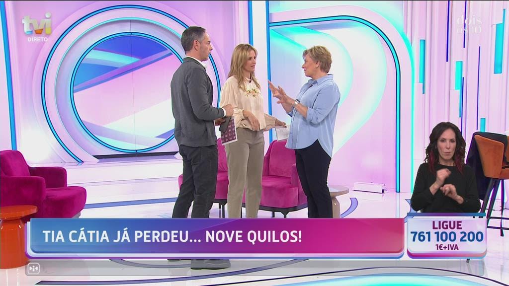 Tia Cátia revela como perdeu nove quilos em três semanas