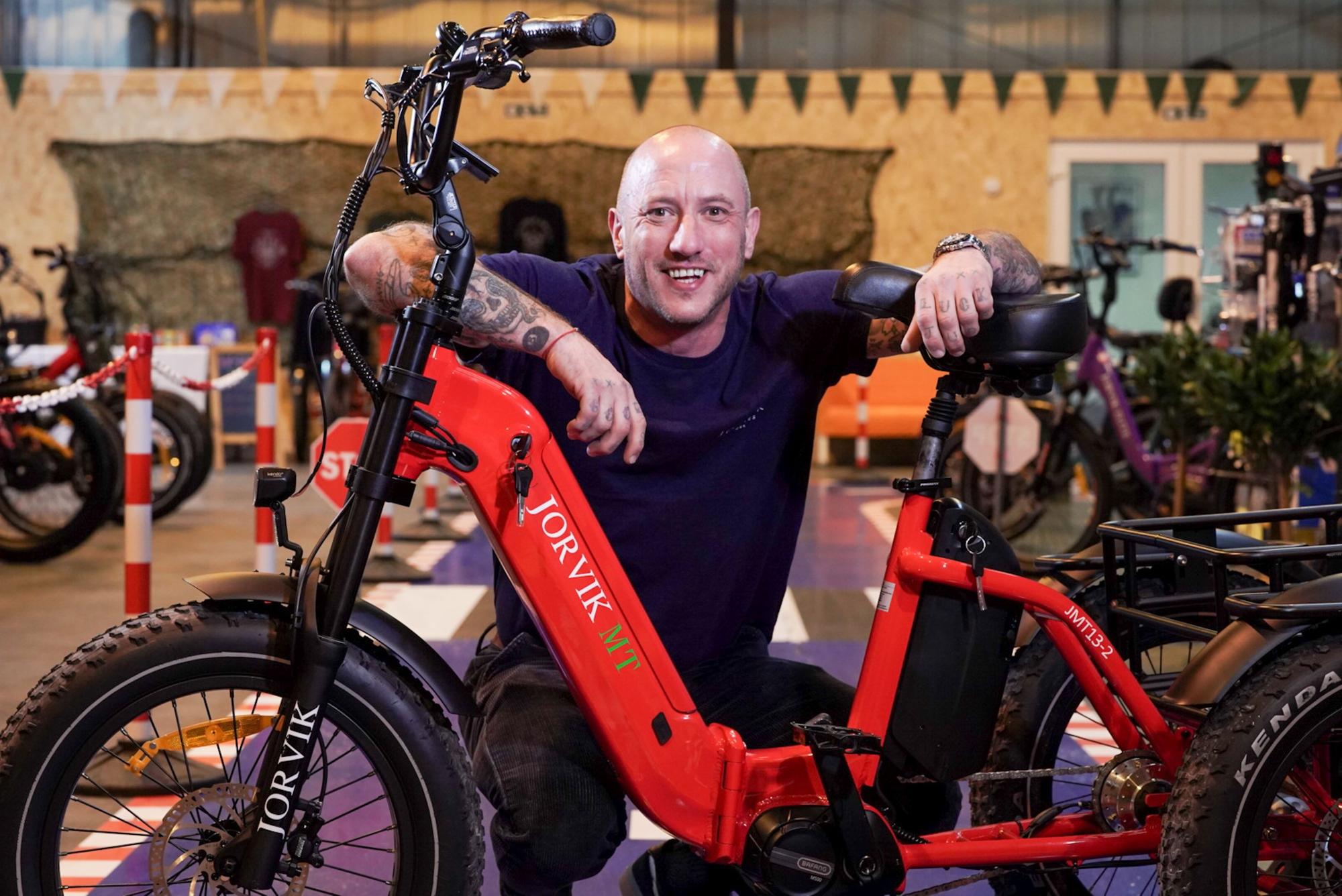 Having a wheely good time - tricycle brand Jorvik celebrates more than ...