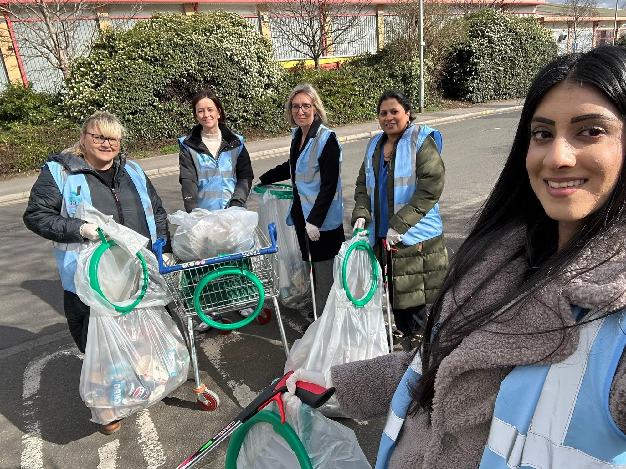 Doncaster shopping centre team get busy to support Great British Spring ...