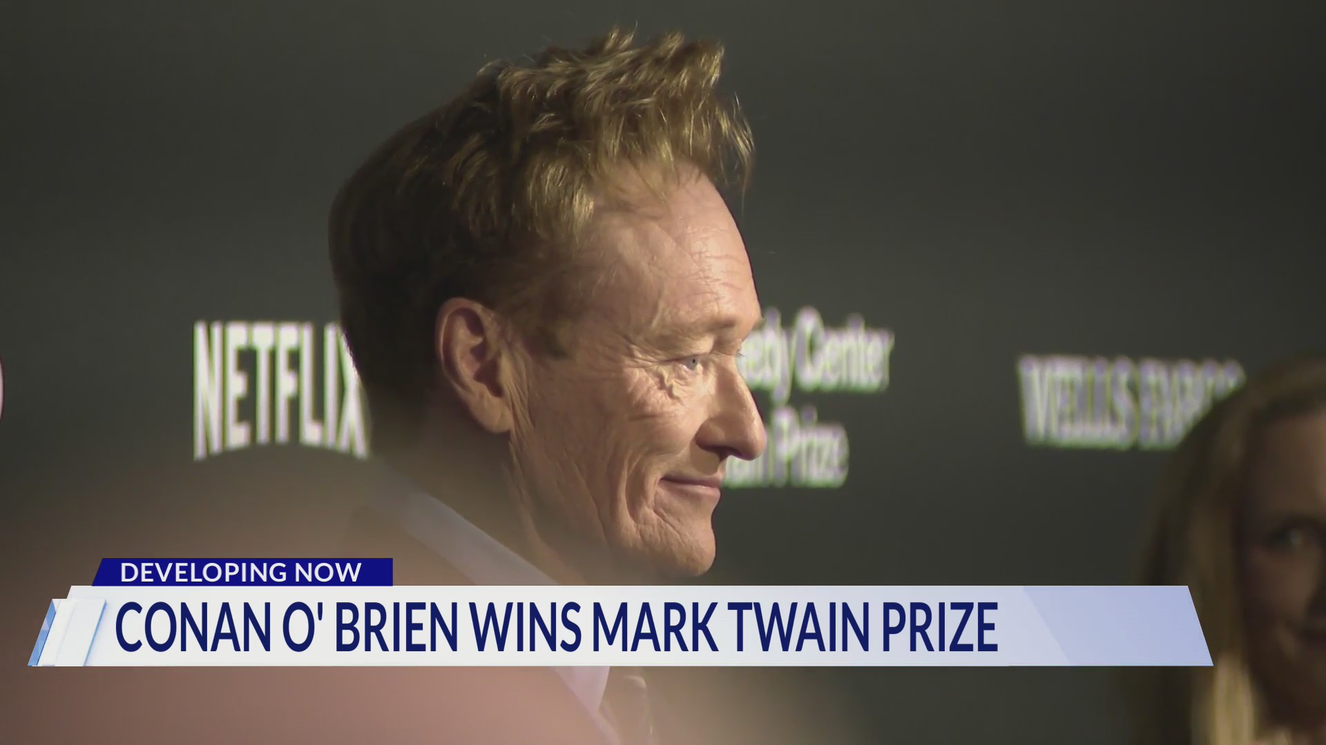 Conan O'Brien accepts Mark Twain Prize at Kennedy Center