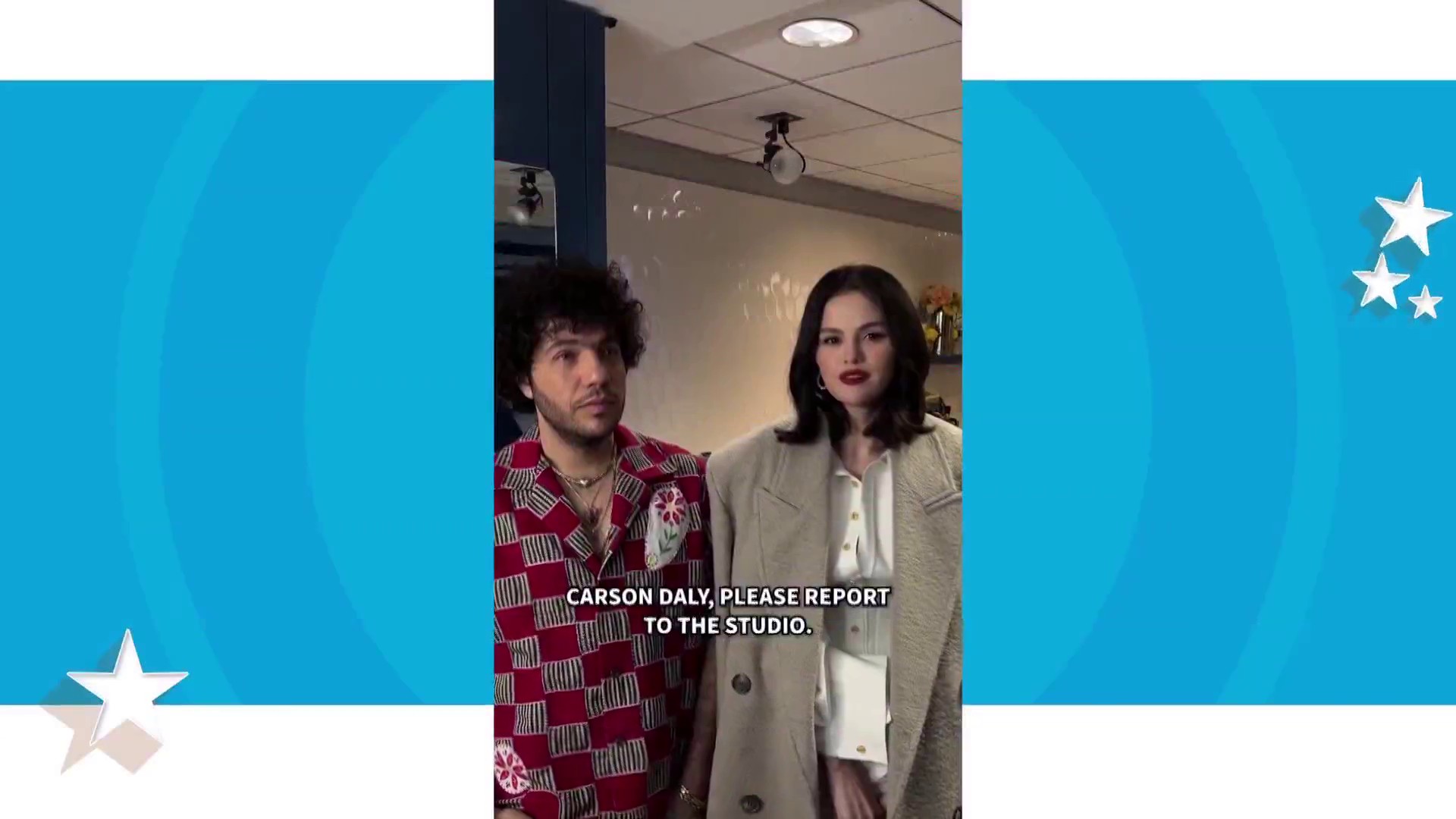 Selena Gomez and Benny Blanco call out Carson Daly at TODAY