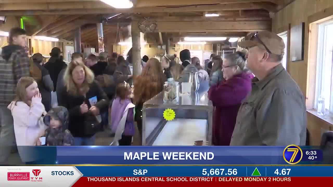 The North County was busy over the weekend enjoying Maple Weekend