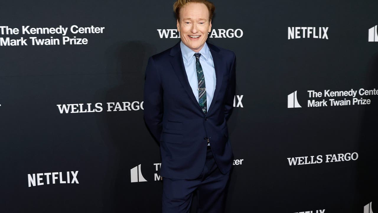 Conan O’Brien receives Mark Twain Prize at Kennedy Center: 'This is a ...