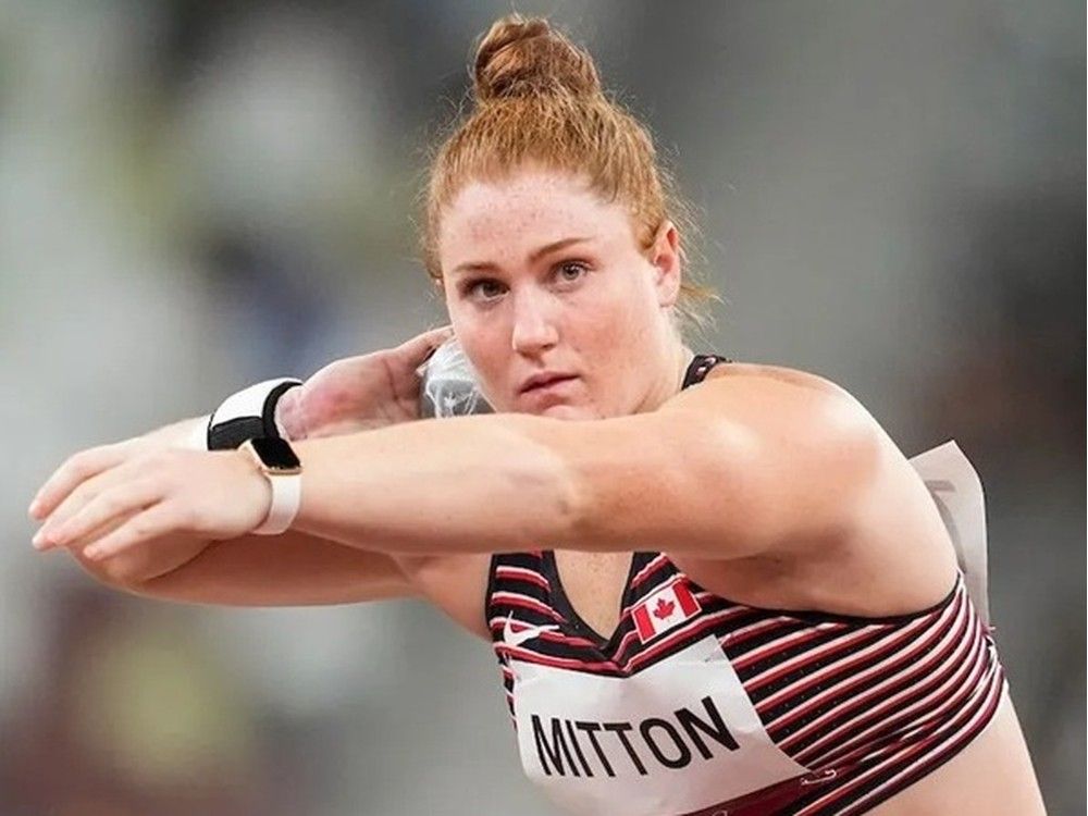 Nova Scotian's Sarah Mitton repeats as world indoor shot put champion