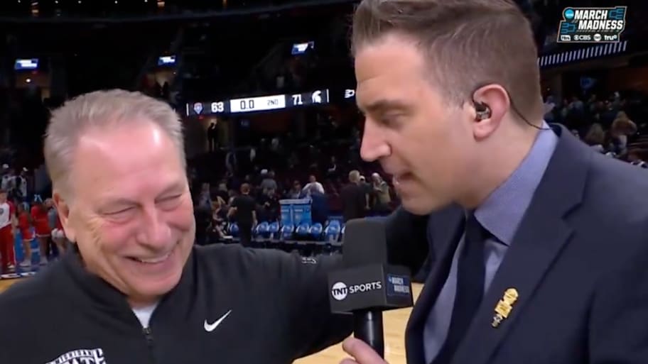 Tom Izzo Wanted to Enjoy This Win for a Second Before Thinking About ...