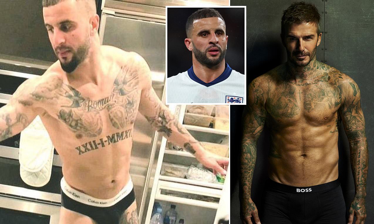 Kyle Walker follows in the footsteps of David Beckham as Man City ...