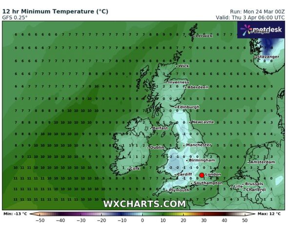 Cold weather forecast as new UK maps show -2C Arctic freeze hit as far ...