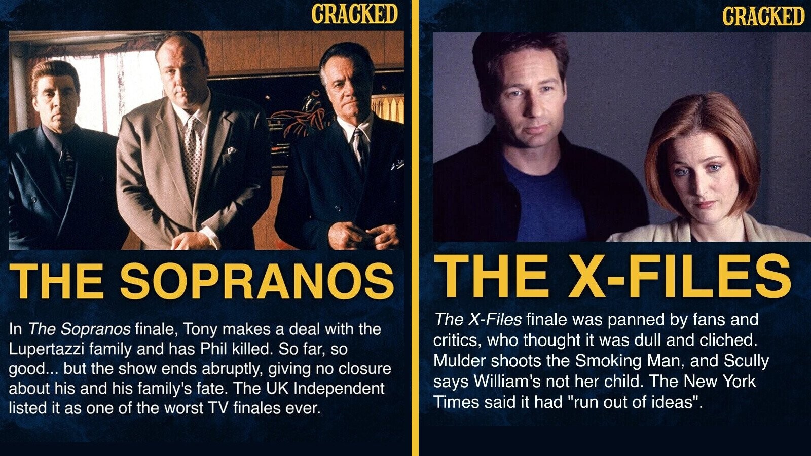 15 Iconic TV Shows and Series That Ended in an Unsatisfying Fashion