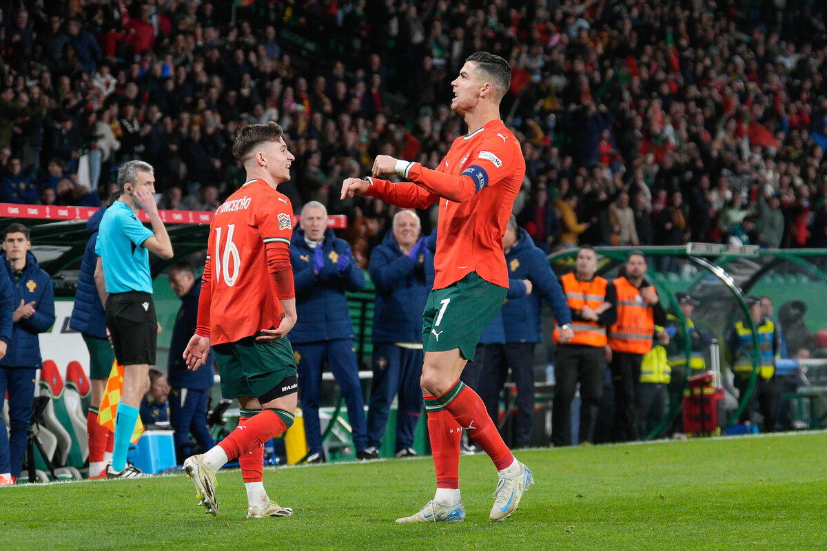 Mais um recorde para Ronaldo