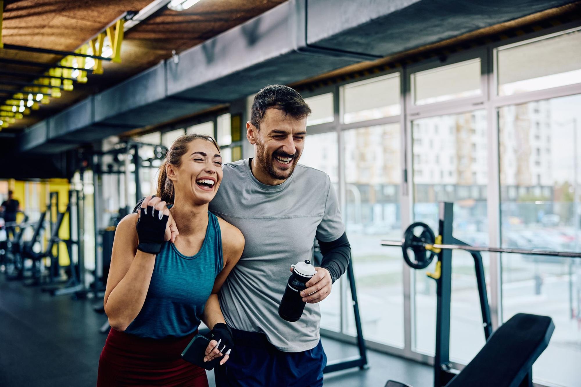 Sharp rise in London couples working out together