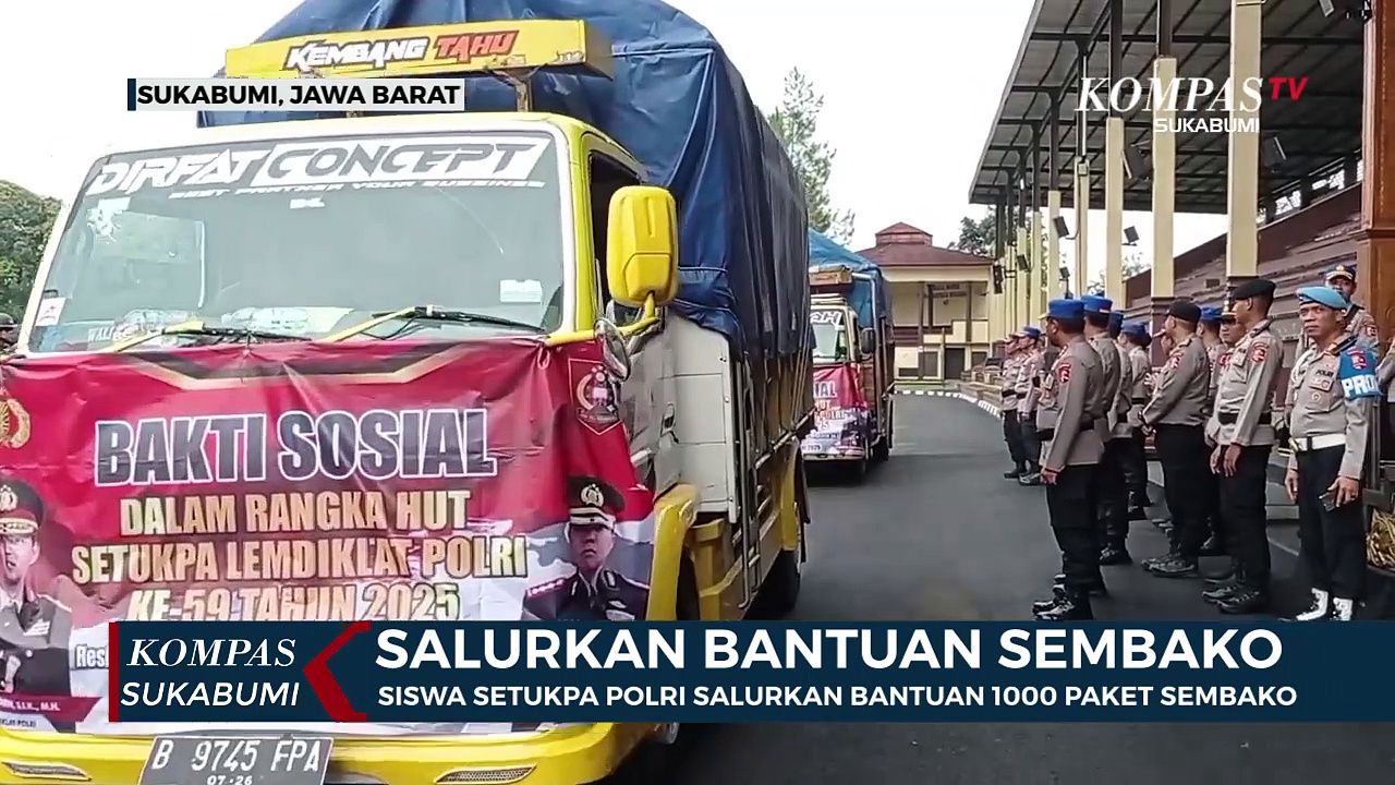 Siswa Setukpa Polri Salurkan Bantuan 1000 Paket Sembako