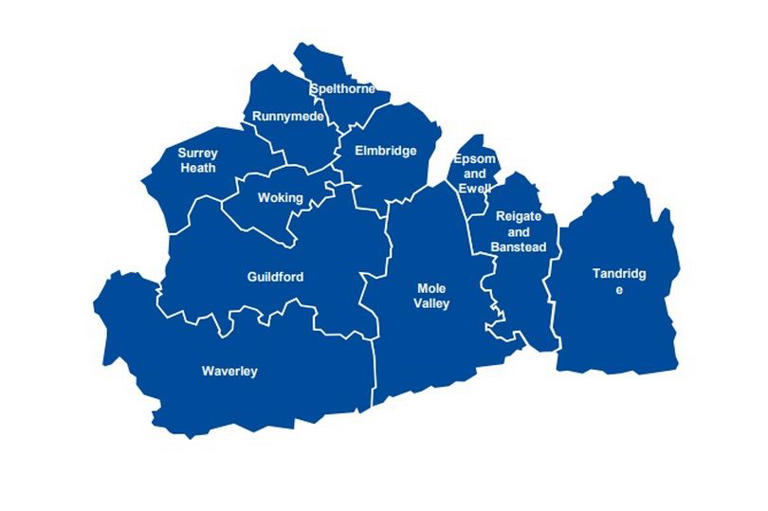 What the future of Surrey could look like if the boroughs and districts ...