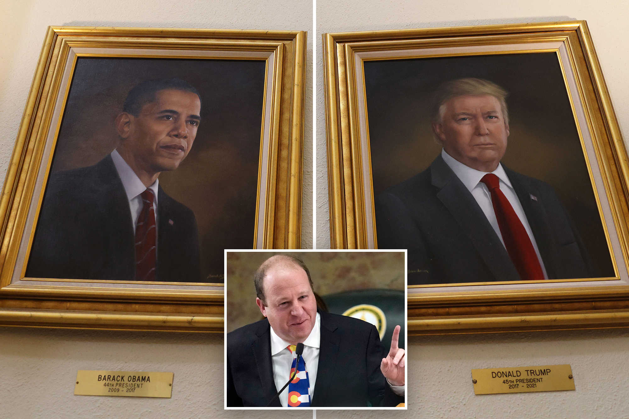 Trump slams 2019 portrait of himself in Colorado Capitol as ‘purposely ...