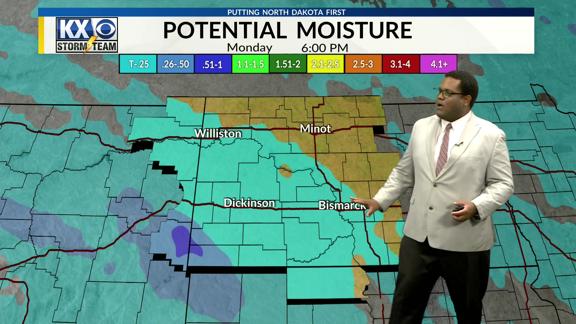 Meteorologist Andre Brooks Morning Forecast 3-24