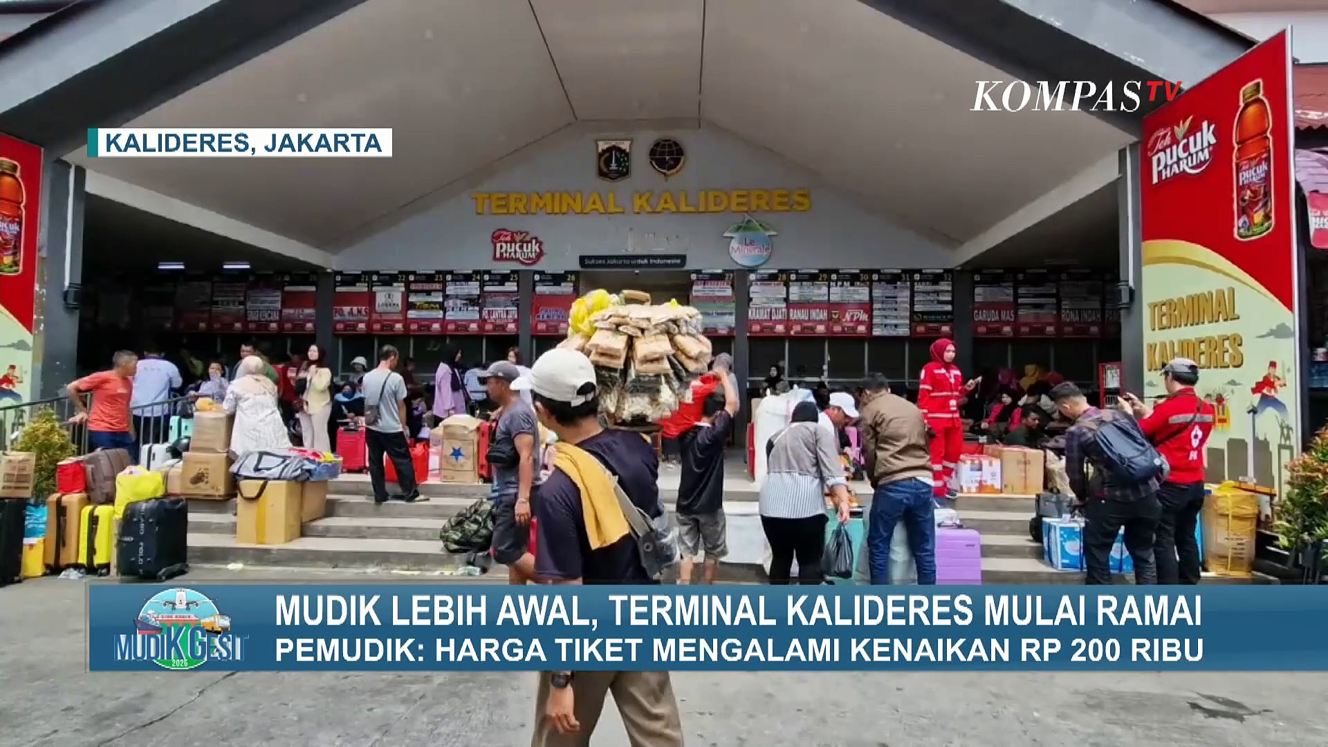 Suasana Terminal Kalideres Seminggu Jelang Lebaran, 1.500 Pemudik ...