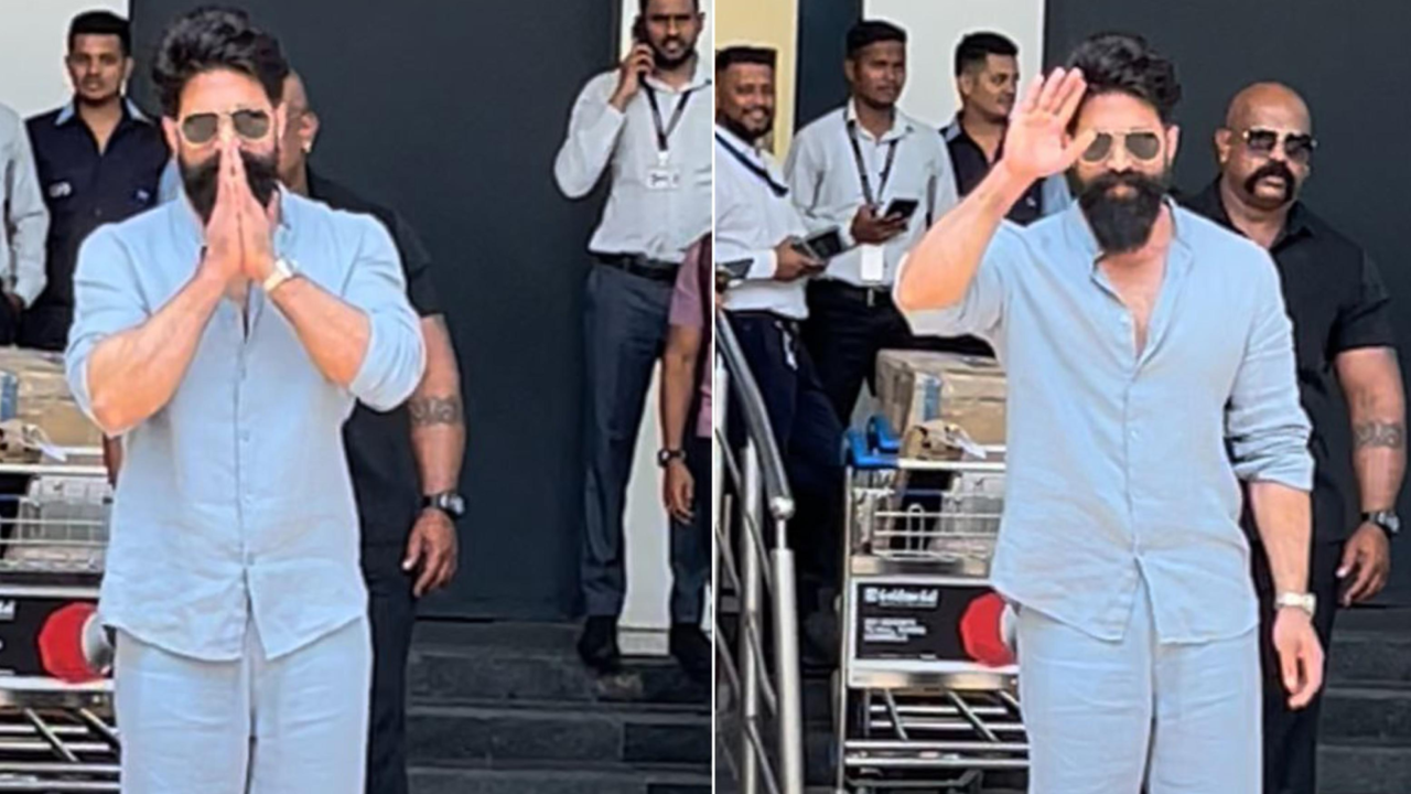 Toxic: Rocking Star Yash Lands In Mumbai To Kickstart New Schedule For ...