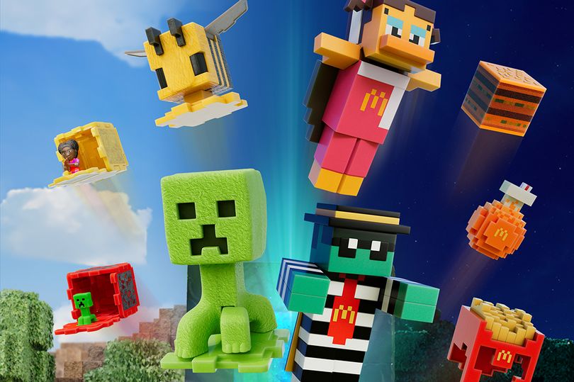 McDonalds Minecraft Movie Adult Happy Meals: Start date, full list ...