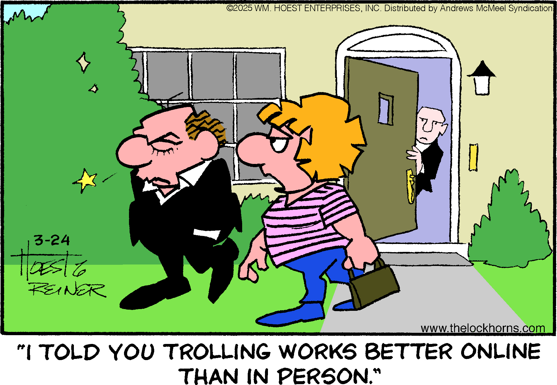 The Lockhorns by Bunny Hoest and John Reiner