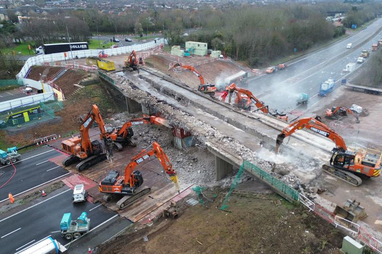 More M4 closures needed when new bridge over motorway built