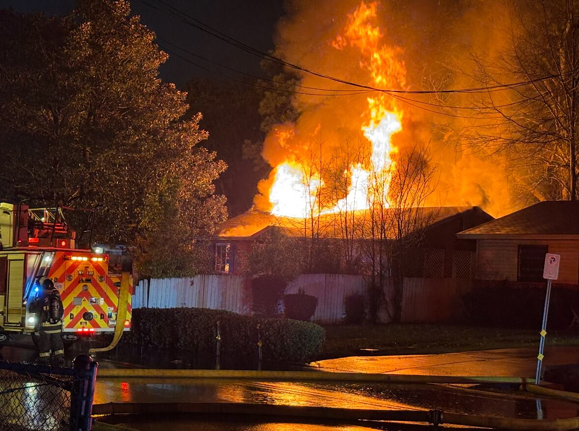 Jackson home total loss after catching fire