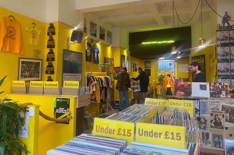 Two Scottish record shops crowned among 'greatest in the world'