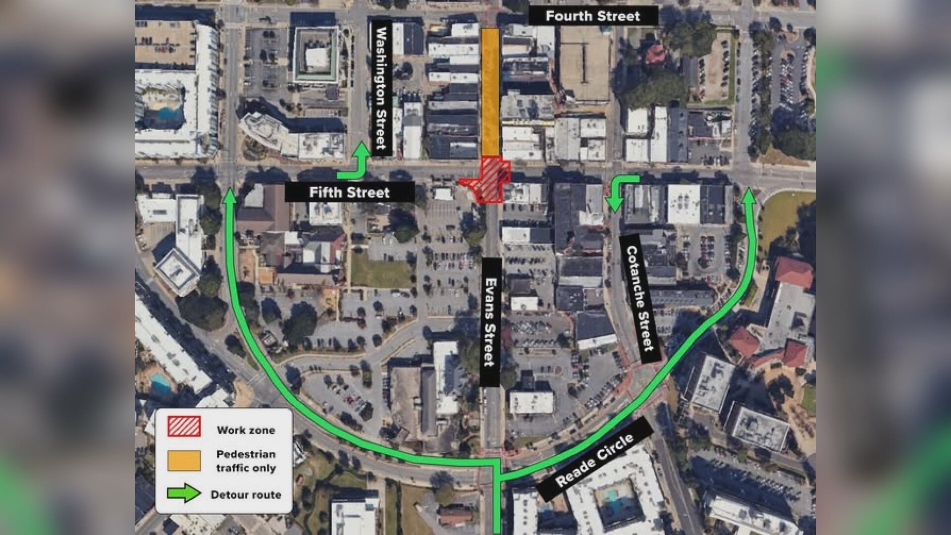 Downtown Greenville intersection to close for BUILD Project revamps