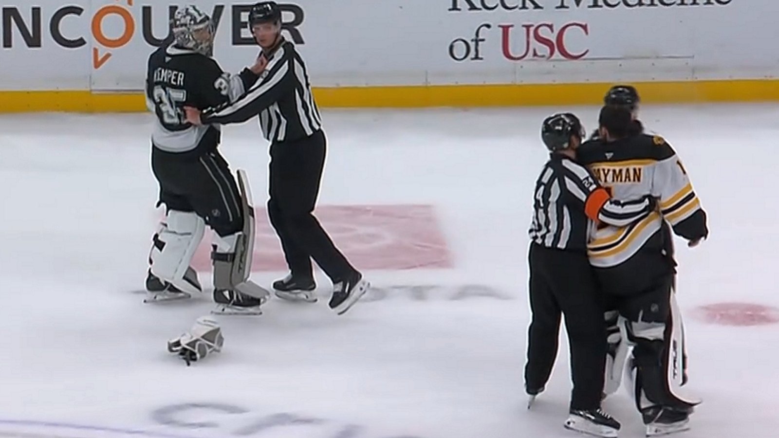 NHL referees ruin one of the best moments of the season.
