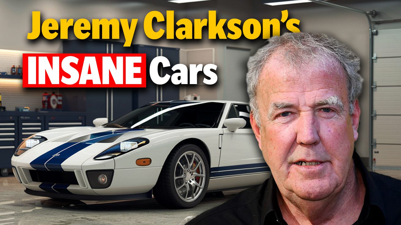 Inside 20 Cars from Jeremy Clarkson's "Top Gear" Worthy Collection