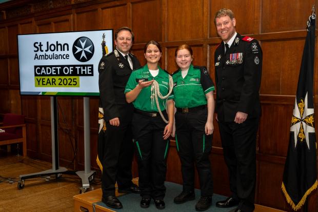 Young Swindon first aid cadet praised as 'best in the region'