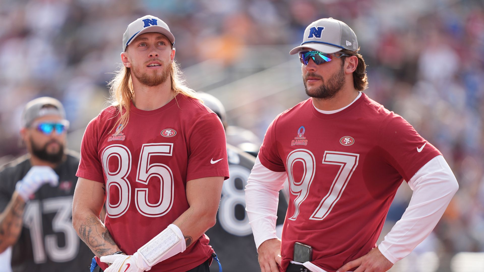 49ers select a running back before finding Nick Bosa a running mate in ...