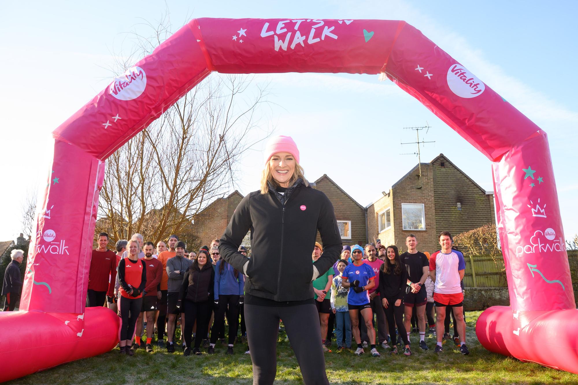 Gabby Logan backs new initiative to get Doncaster to ‘Talk in the Park’