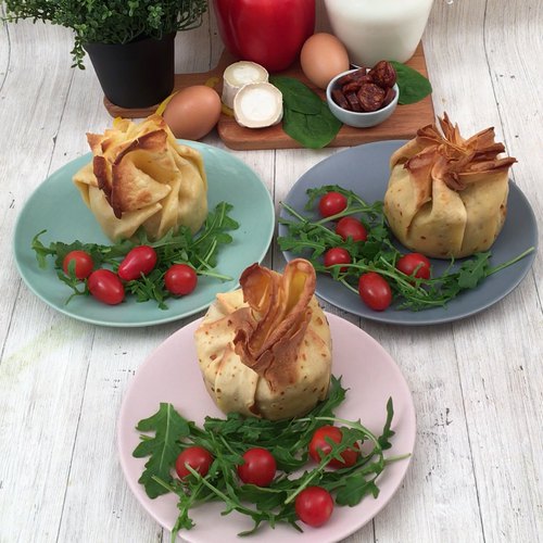 Savory Crepe Parcels