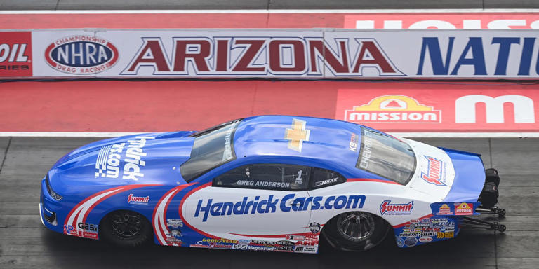 Pro Stock King Greg Anderson Red Lights — and Wins — at NHRA Arizona ...