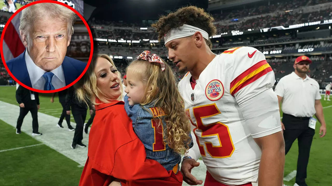 "They're so loyal" Donald Trump praises the women in Patrick Mahomes ...