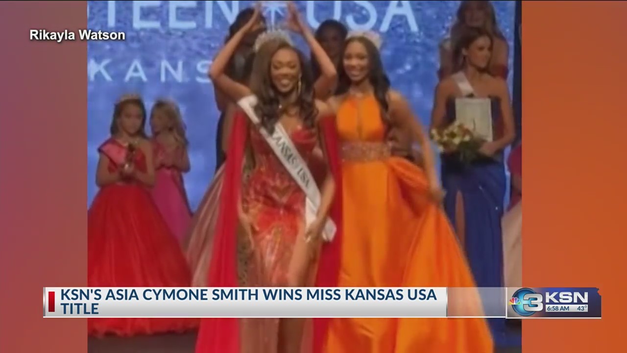 KSN's Asia Cymone Smith is the new Miss Kansas USA