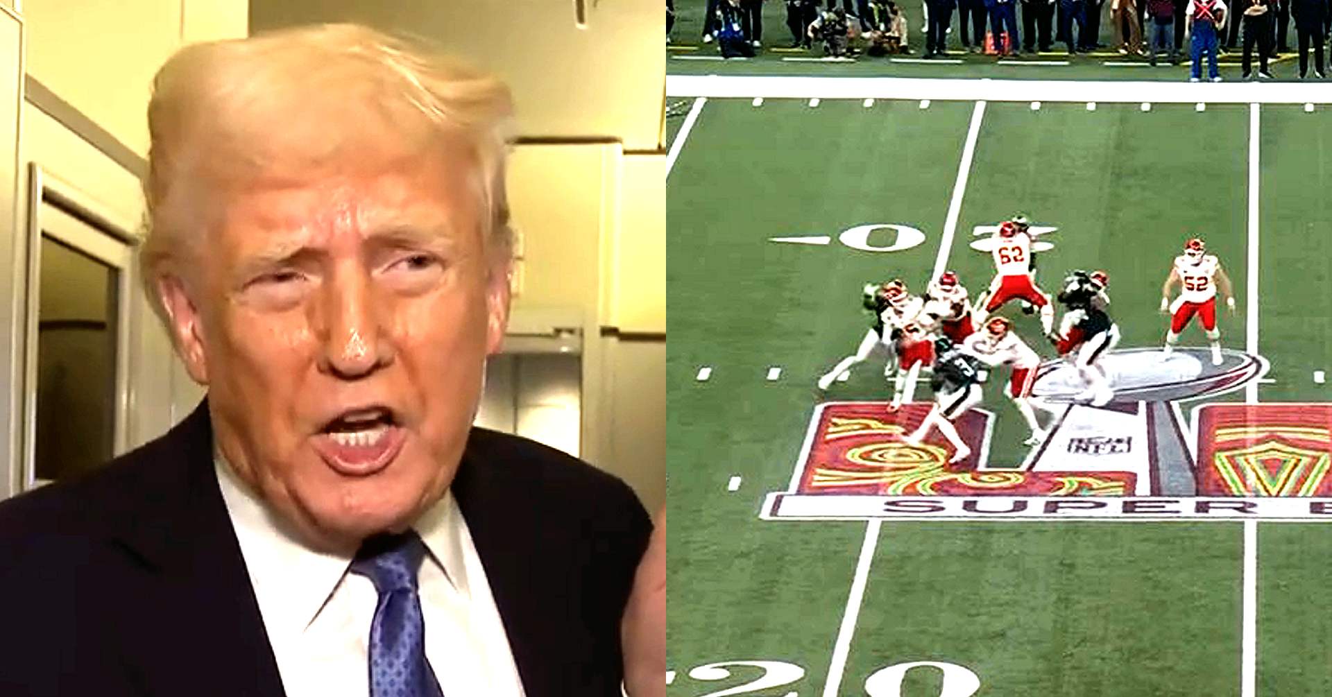 Trump Gushes Over Mahomes MAGA Family Members — Announces Super Bowl ...