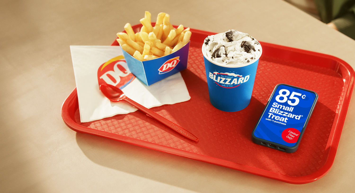 Dairy Queen is selling Blizzards for 85 cents for 2 weeks