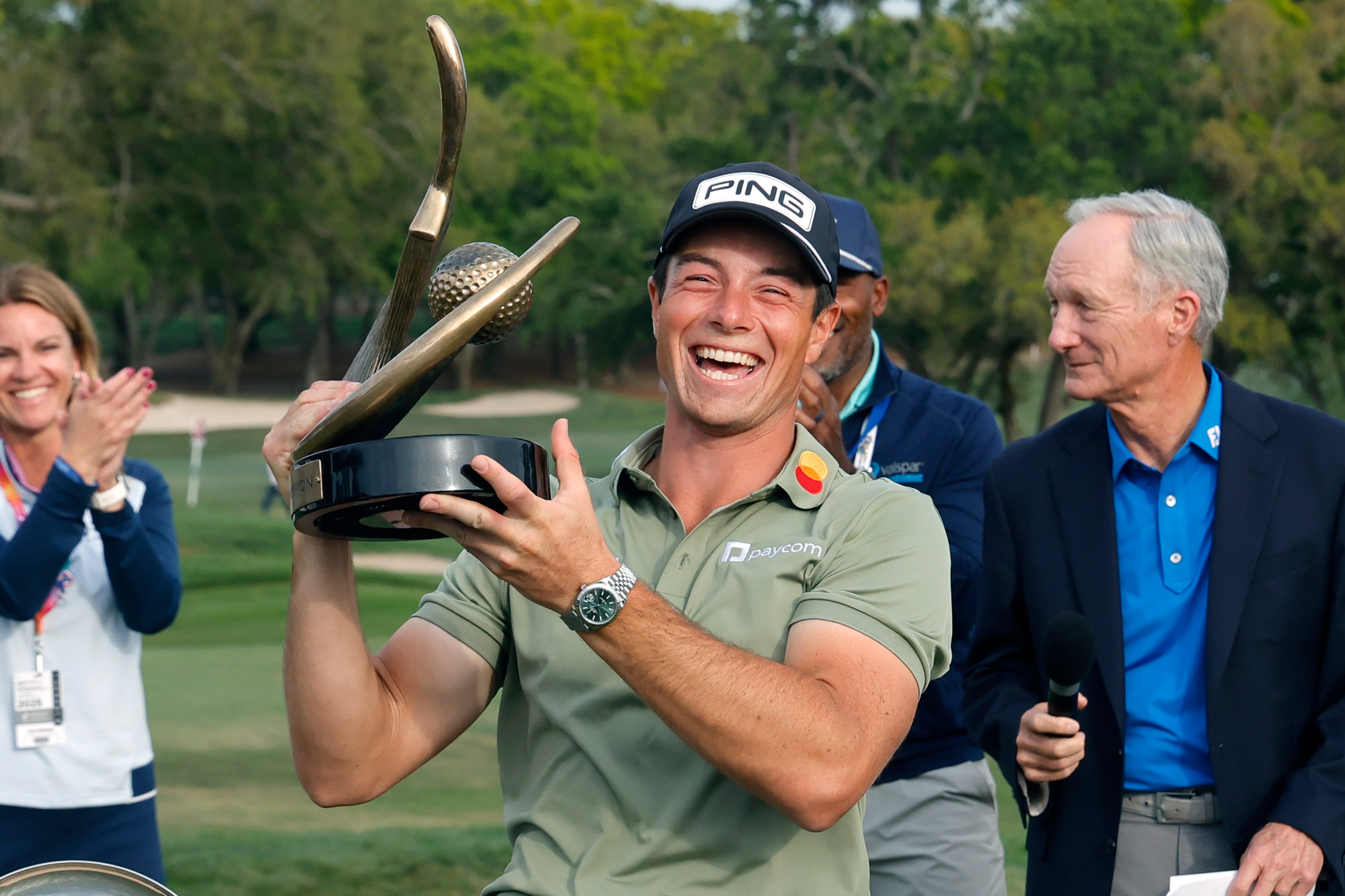 PGA Tour money leaders: Viktor Hovland won Valspar Championship, so ...