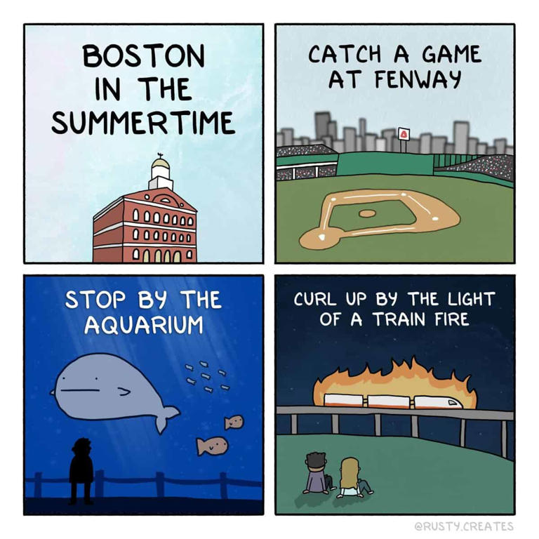 35 Hilarious Comics Taking Twists And Hard Left Turns From Bummer Party