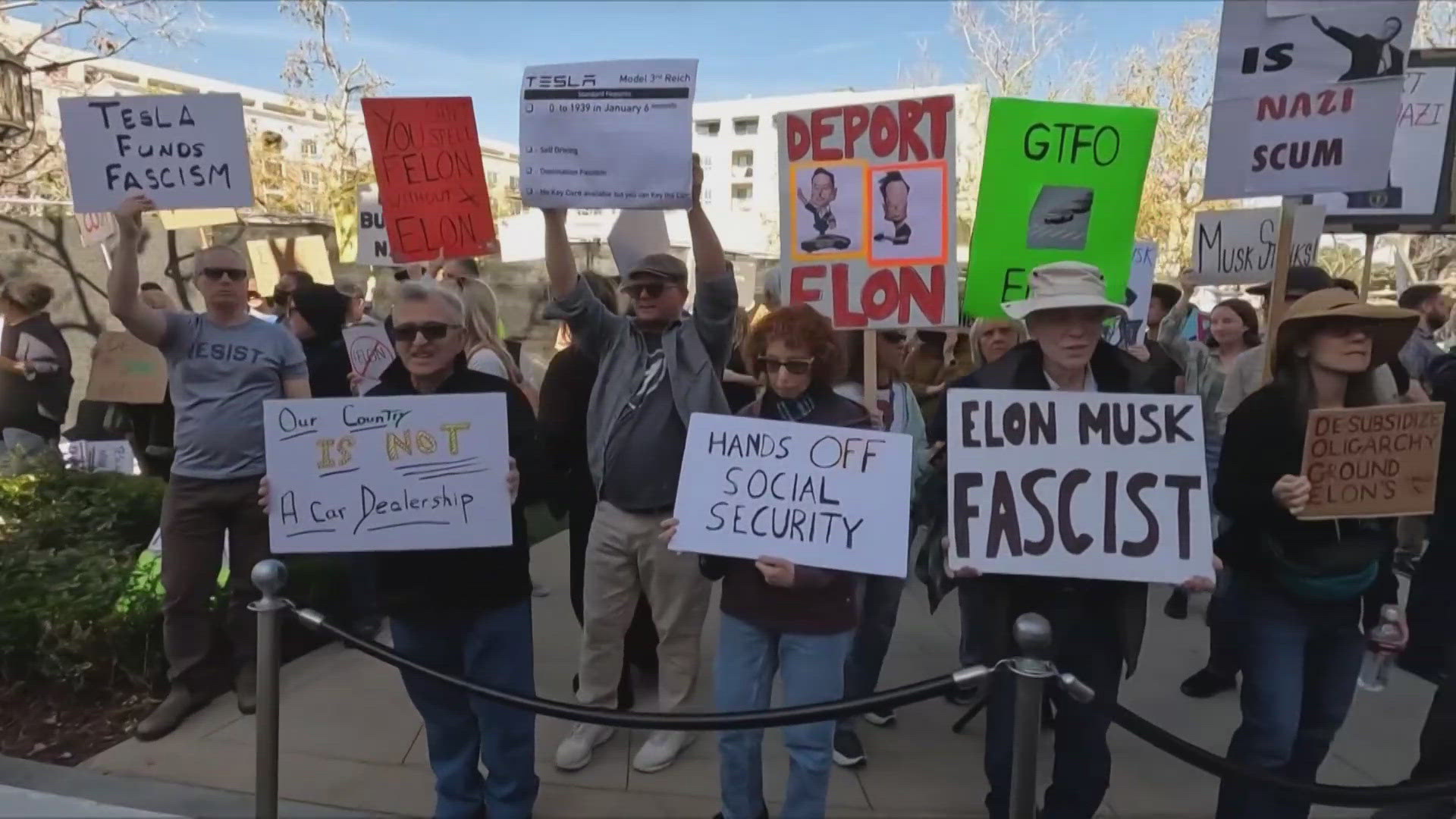 Nationwide protests continue against Trump administration after cuts ...