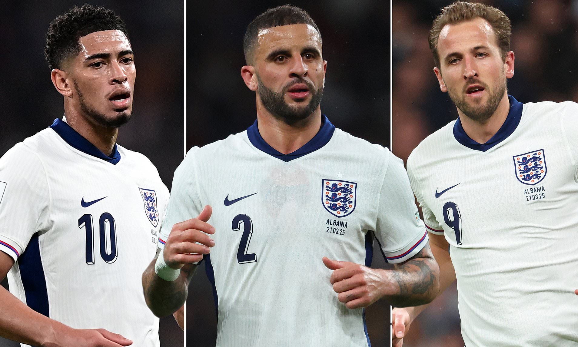 Can YOU spot the England kit blunder? Eagle-eyed fans notice subtle ...