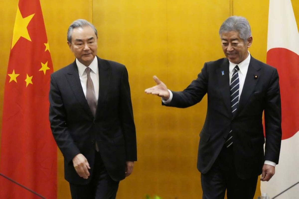 Japan, China in new spat after three-way talks