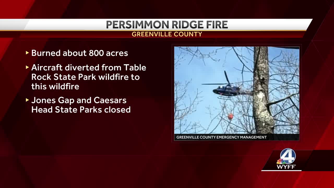 Persimmon Ridge fire
