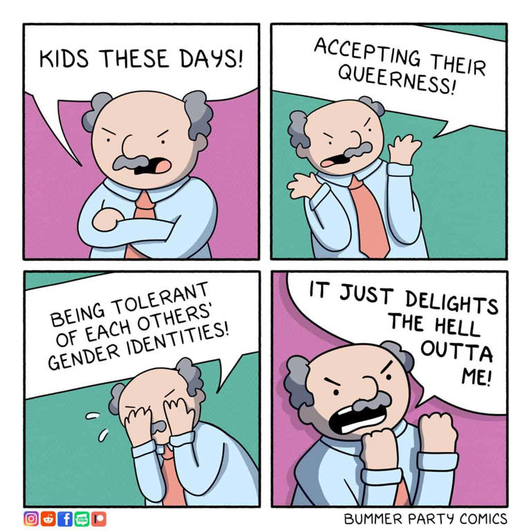 35 Hilarious Comics Taking Twists And Hard Left Turns From Bummer Party