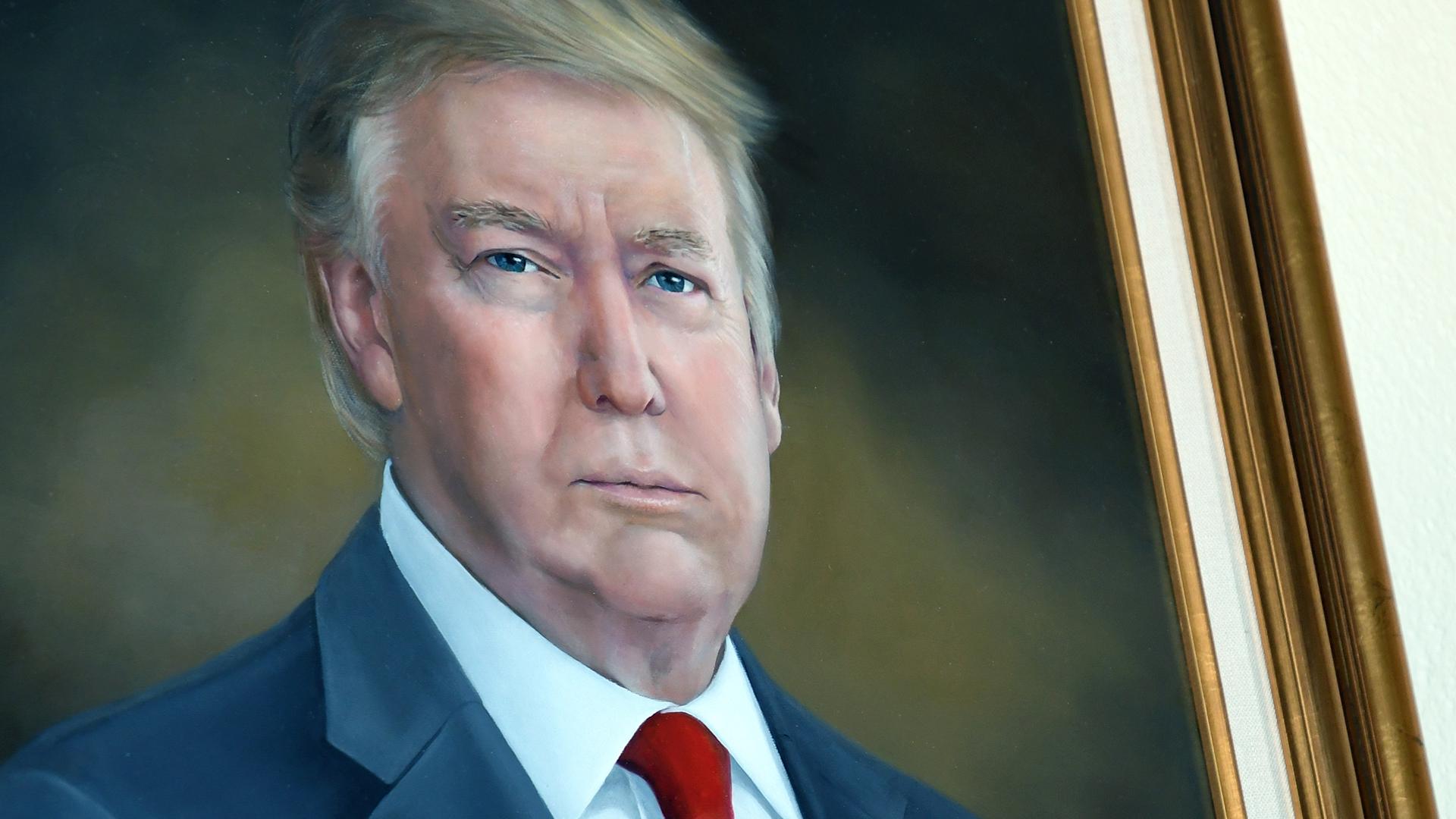 Officials remove Trump portrait from capitol after he complains he ...