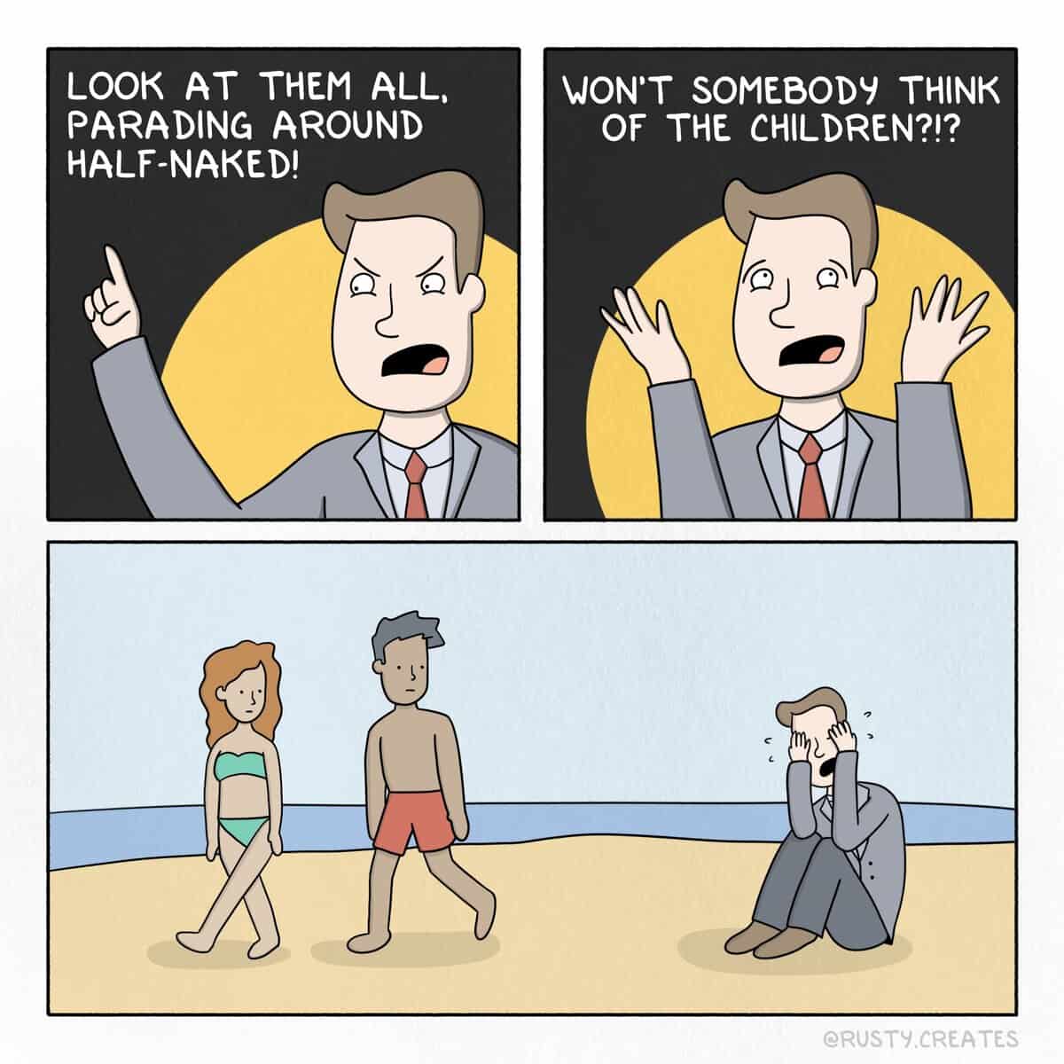 35 Hilarious Comics Taking Twists And Hard Left Turns From Bummer Party