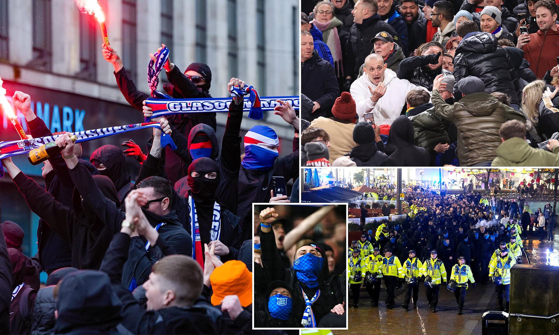 Revealed: Man United security refused to kick out over 1,500 Rangers ...