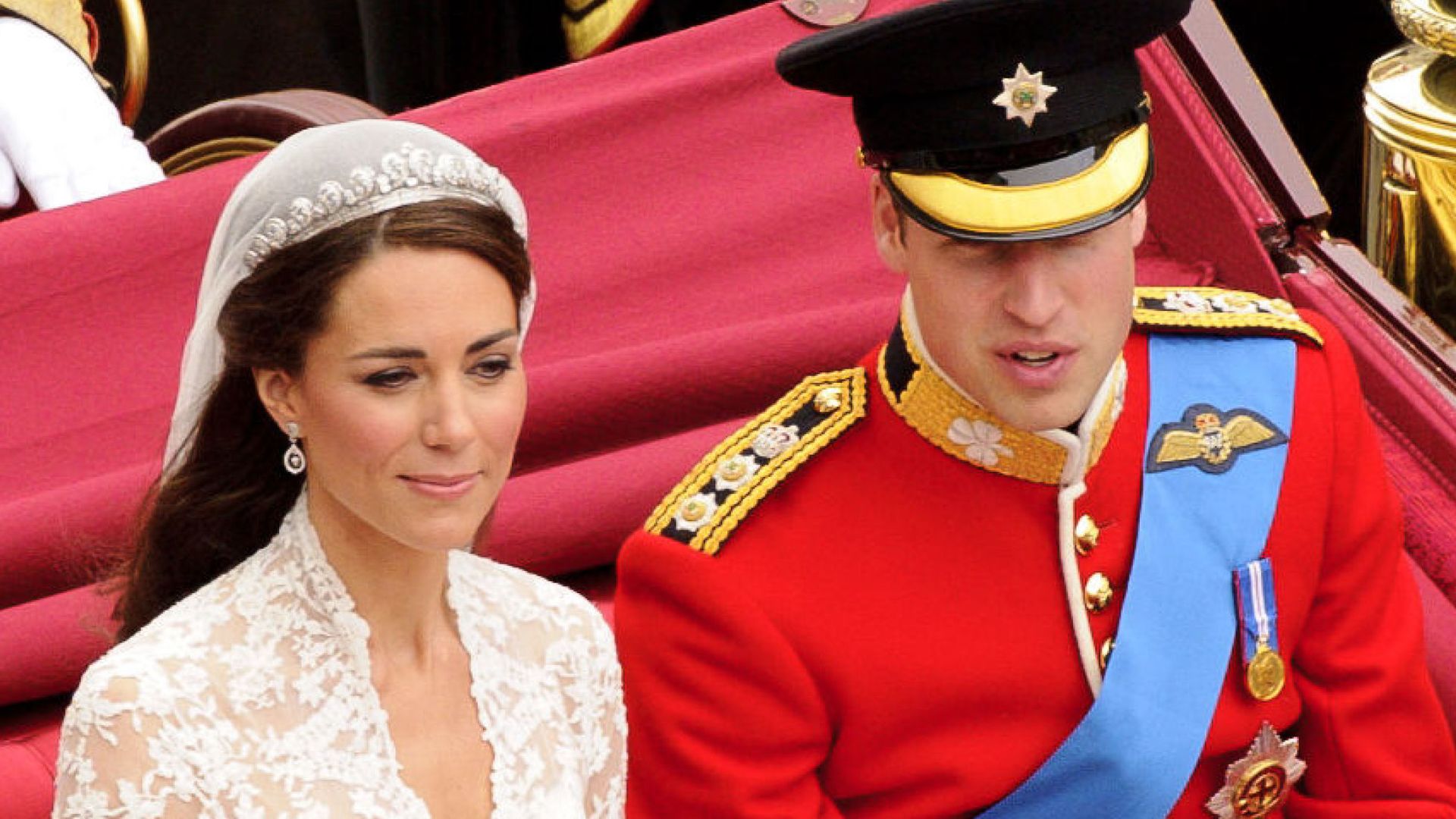 Prince William's three-word whisper to bride Princess Kate at 'mad ...